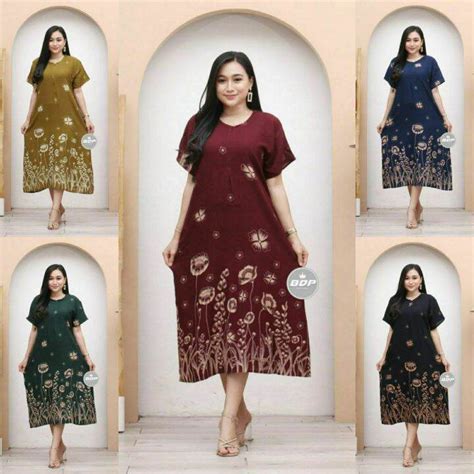 Daster Wanita Cantik Ibu Muda Terbaru Murah Viral Kekinian Rayon Tebal