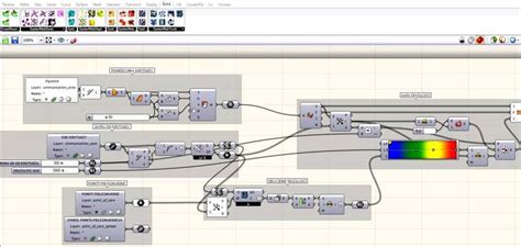 The Application Written In The Grasshopper Environment Operating As A
