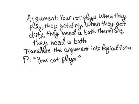 SOLVED Analyze The Following Argument By Assigning Appropriate Propositional Variables