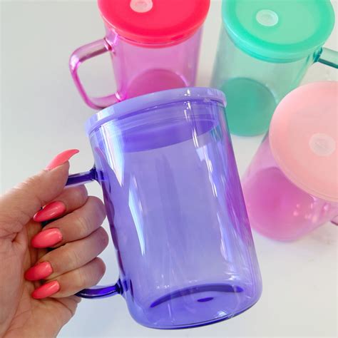 Jelly Class Cups ~ 17oz Black Lace Transfers