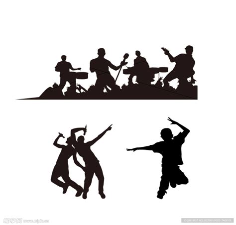 唱歌 演唱会 人物剪影设计图 广告设计 广告设计 设计图库 昵图网