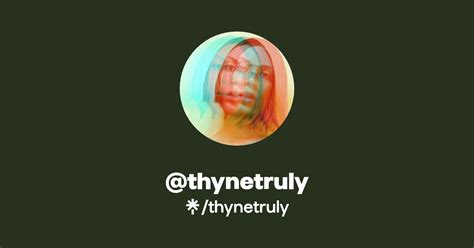 Thynetruly Twitter Instagram Tiktok Twitch Linktree