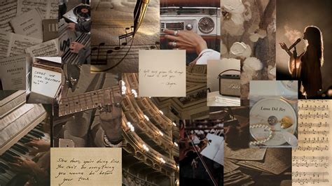 Music Aesthetic Computer Wallpaper Etsy
