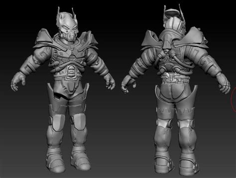 Fallout Tactics Power Armor Wip Zbrushcentral In 2024 Power Armor Armor Concept Armor