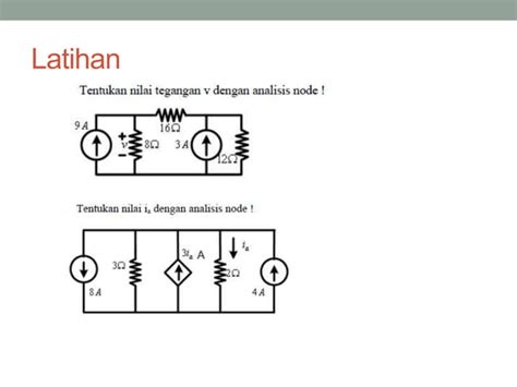 Analisis Rangkaian Node Dan Contoh Contoh Soal Ppt Analisis Rangkaian Node Dan Contoh Contoh Soal Ppt