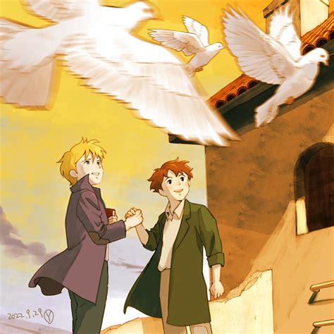 Romeo And Alfredo Martini Romeo No Aoi Sora Drawn By Sakai Yume