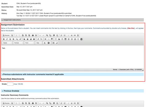 Grade Assignments Owl Help Western University