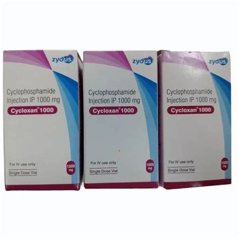 Cyclophosphamide Injection 1000 Mg At ₹ 44vial Cyclophosphamide