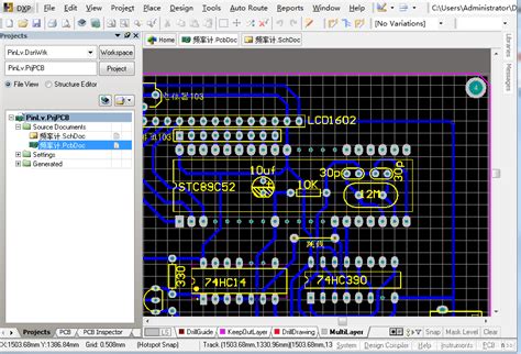 At89c52单片机的频率计（1hz~20mhz）设计，lcd1602显示，含仿真、原理图、pcb与代码等52单片机正弦波和三角波怎么测量