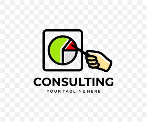 Consulting Or Analytics Hand Shows Graphs And Charts Colored Graphic