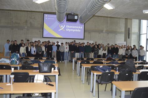 Ekonomická olympiáda krajské kolo Stredná priemyselná škola v