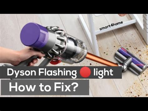 Dyson Vacuum Flashing Red Light Vacuumsbest