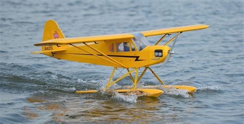 An R C 1 4 Scale Piper J 3 Cub With A 7 5 Foot Wingspan