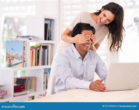 Shes Full Of Nice Surprises A Loving Wife Surprising Her Husband From