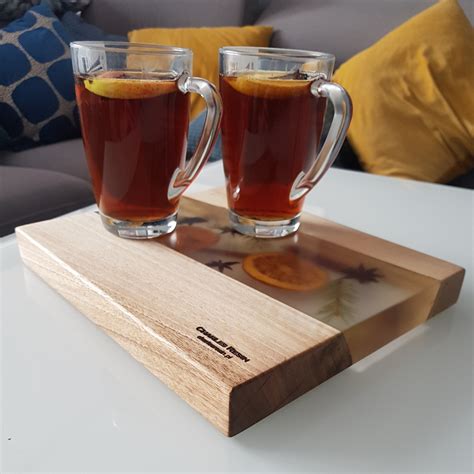 Meble drewniane z żywicy epoksydowej Charles Resin
