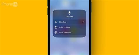 Voice Isolation On IPhone Cuts Out Background Noise Iphonelife Com