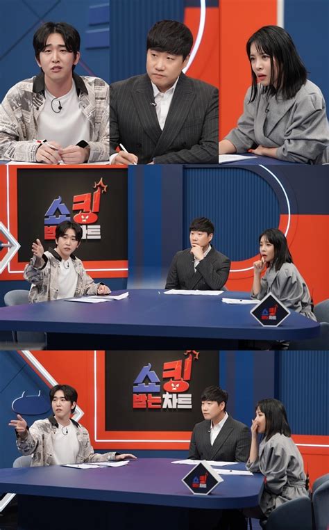 쇼킹 받는 차트 배성재·이승국·랄랄 웃음기 제로 3인방 수위가