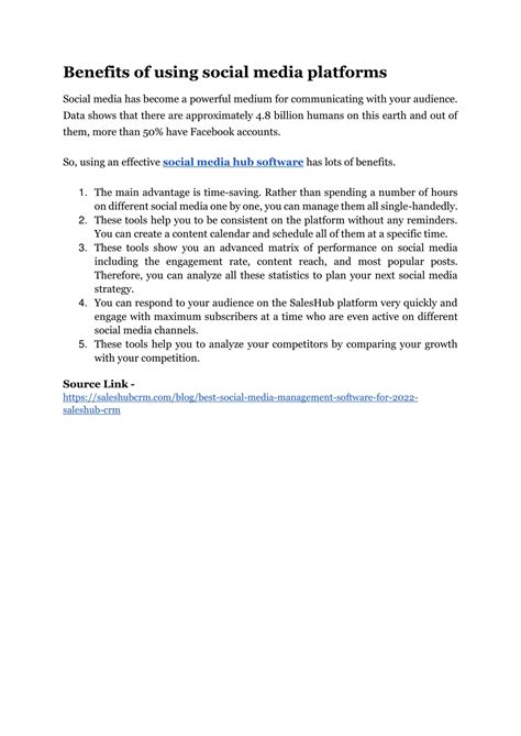 PPT Best Social Media Management Software PowerPoint Presentation