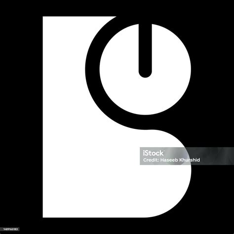 Logo Bu Minimal Icône Dune Lettre Bu Sur Fond De Luxe Idée De Logo