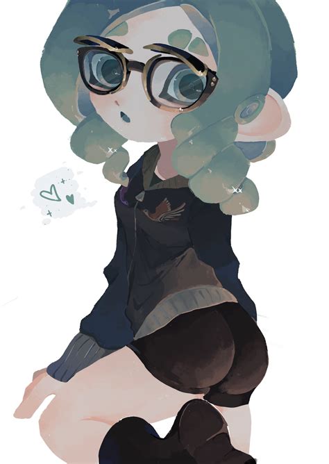 Octoling Player Character And Octoling Girl Splatoon And 1 More Drawn
