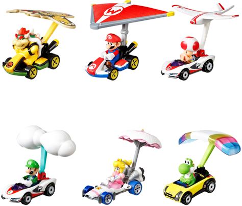 Best Buy Hot Wheels Mario Kart Glider Assortment Styles May Vary GVD30