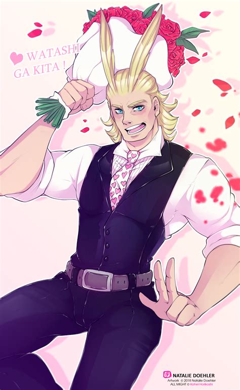 Namie Draws Prime All Might Is Here Ready For Dating All