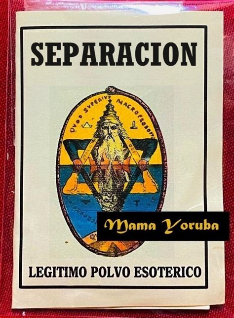 Separation Sachet Powder Esoteric Powder For Santeria Rituals Ifa Spell