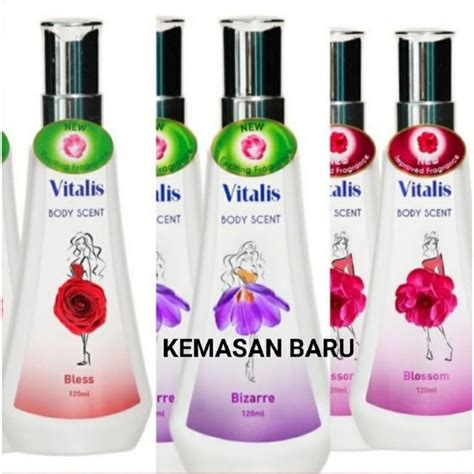 Jual Vitalis Parfum Body Scent Spray 120ml Shopee Indonesia