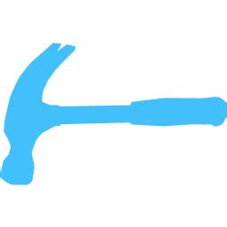 Caribbean Blue Hammer 3 Icon Free Caribbean Blue Hammer Icons