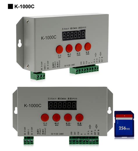 正品 T 1000s升级版k 1000c 全彩控制器 Led幻彩灯带可编程dmx512 虎窝淘
