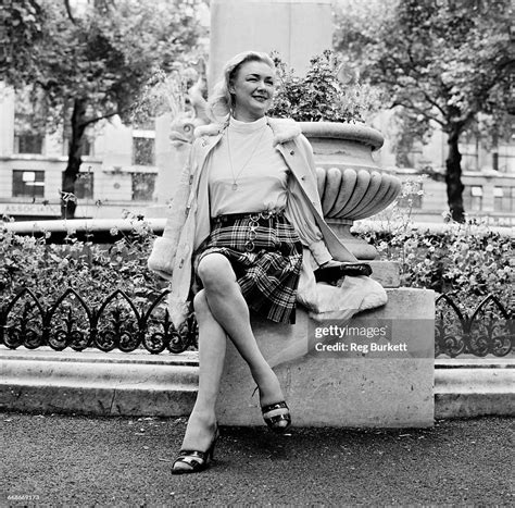English Actress Susan Shaw Uk 18th August 1971 Nachrichtenfoto