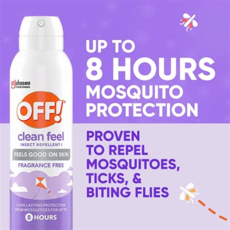 Off Clean Feel Picaridin Mosquito Repellent Everyday Aerosol Bug Spray 5 Oz 1 Ct 5 Oz Kroger