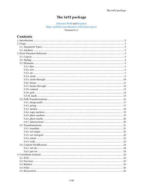 Cetz Pdf
