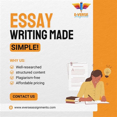 Essay Writing Made Easy E Verse Assignments