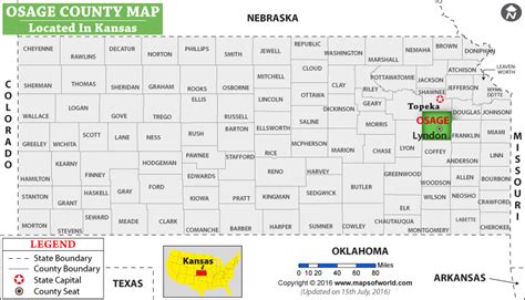 Osage County Plat Map