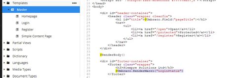 Umbraco V7 Members Area With Protected Content Without Coding