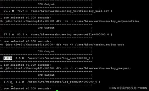 Hive的四种文件存储格式的差异与优缺点hive 表格式orc、tex Csdn博客