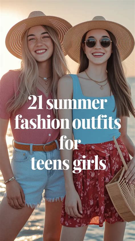 Summer 2025 Fashion Outfits For Teens Girls Casual Beach And Modest Styles