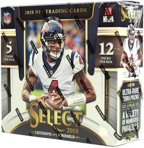 2018 Panini Select Football Hobby Box Da Card World