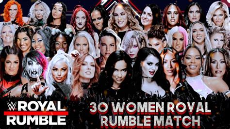 Wwe Royal Rumble 2024 Womens Royal Rumble Match By Firefozeder On