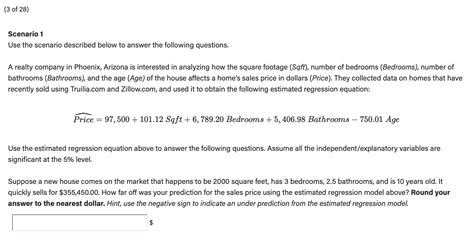 Solved 3 Of 28 Scenario 1 Use The Scenario Described Below Chegg