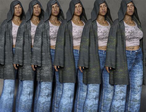 FSL Dirty Overlay Shaders Daz D