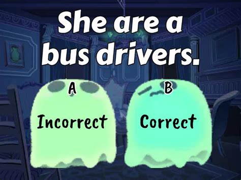 Personal Information Sentence Correction Questionário