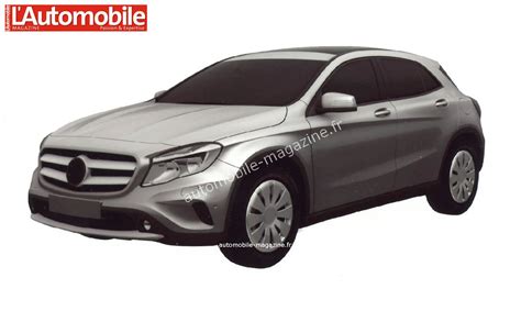Cheapo Version Of Gla 180 Cdi In Leaked Patent Pictures Autoevolution