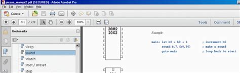 Picaxe Sound And Tunes
