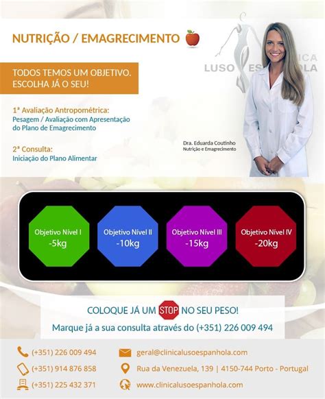 Escolha O Seu Plano De Nutrição E Emagrecimento Clínica Luso