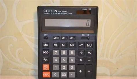 Калькулятор Citizen SDC-444S | Festima.Ru – частные объявления