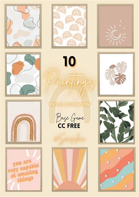 2 Decoration Cc Free Mods Buy Mode Mysims4mods