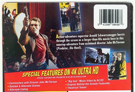 Last Action Hero 4k Blu Ray Steelbook Hobbies And Toys Music And Media