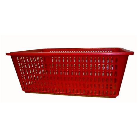 Rectangular Basket Red Qpm Industries Sdn Bhd